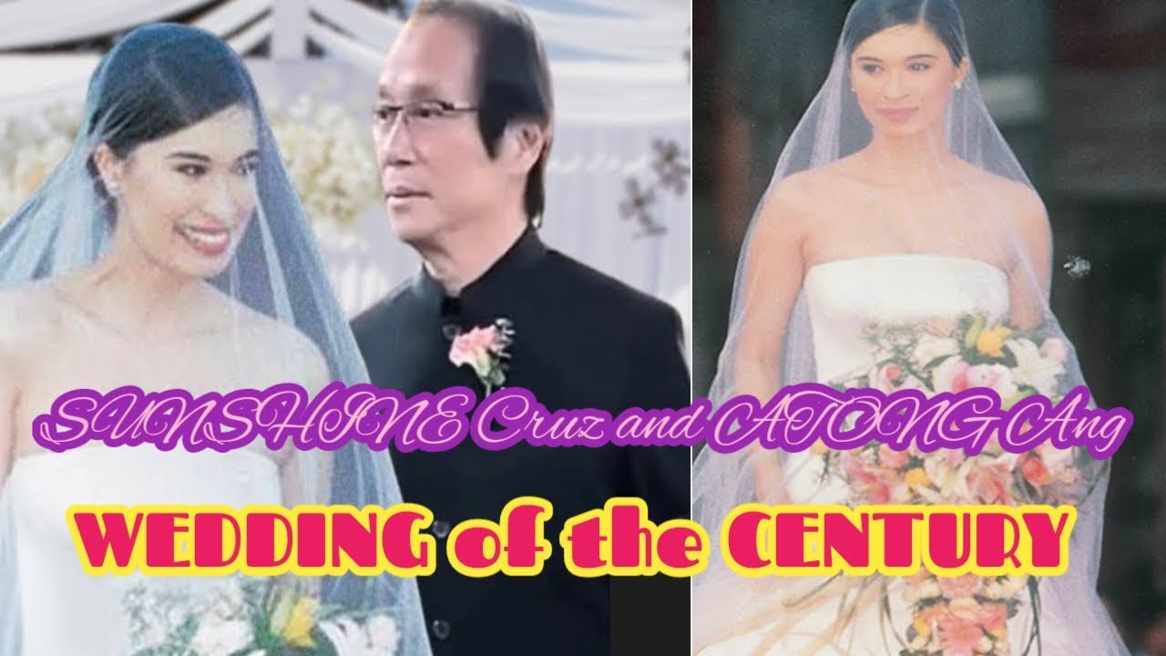 CONGRATS! SUNSHINE Cruz and ATONG Ang WEDDING of the CENTURY - YouTube