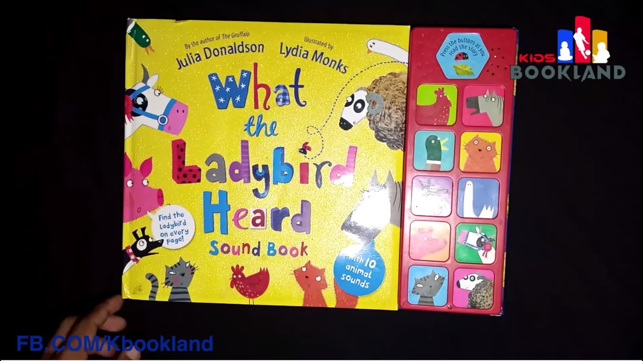 What the Ladybird Heard | Sound Book by 𝗝𝘂𝗹𝗶𝗮 𝗗𝗼𝗻𝗮𝗹𝗱𝘀𝗼𝗻 𝗟𝘆𝗱𝗶𝗮 𝗠𝗼𝗻𝗸𝘀 # ...