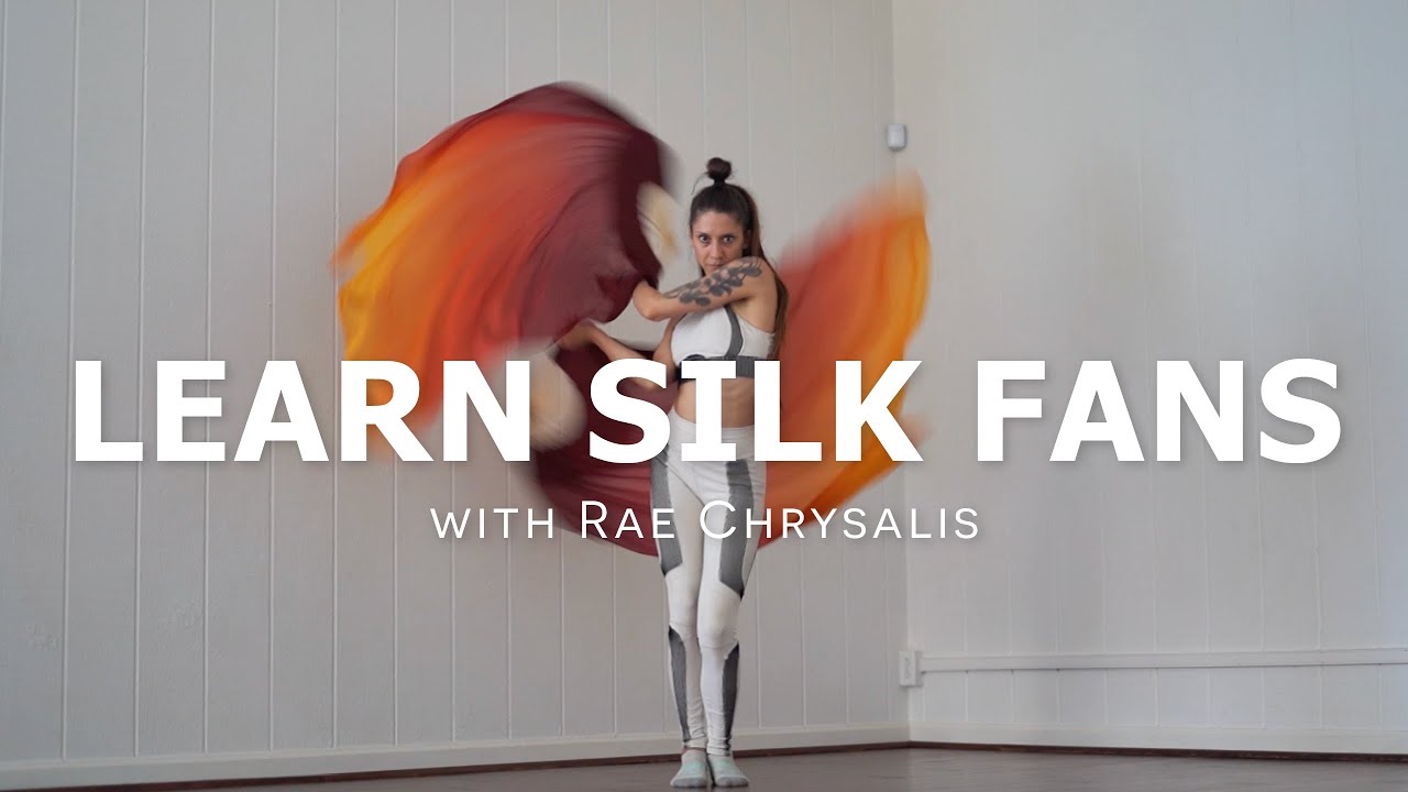 Silk Fan Veils Dance by Rae Chrysalis | Learn Silks With Me Online ...