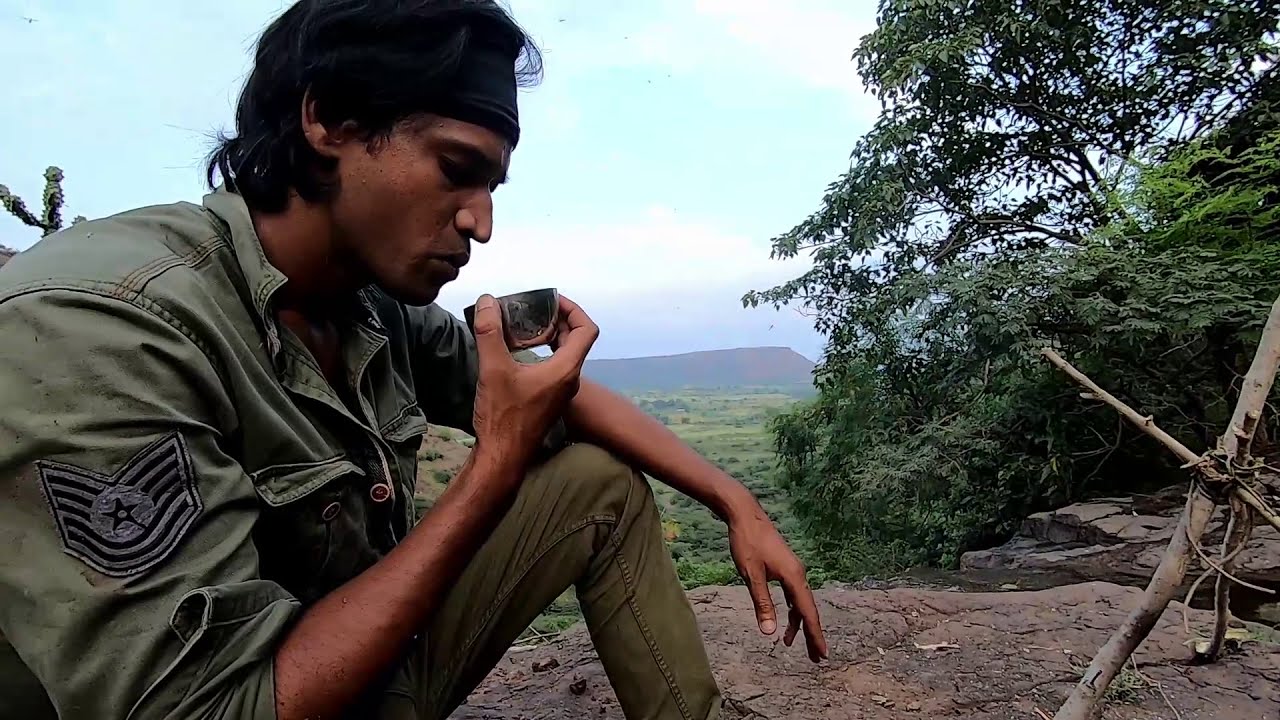 my first episode of wild survival # mountains #wild survival # nature ...