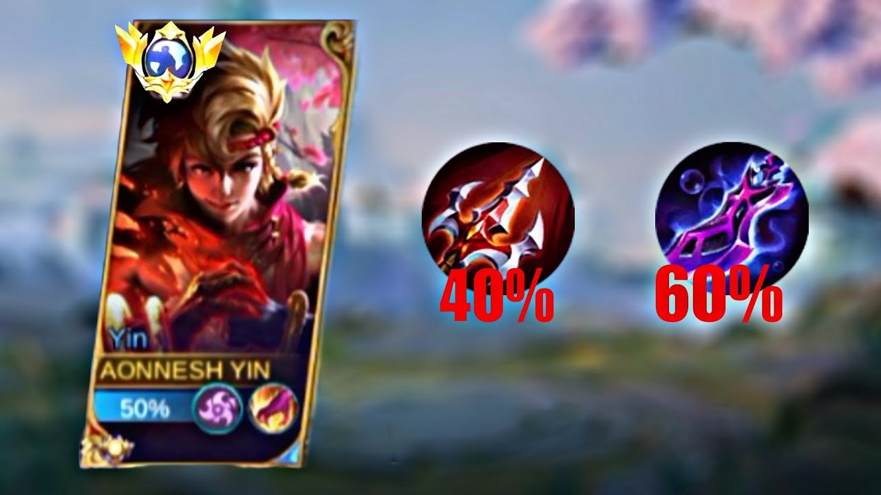 Yin power of mlbb best build 2023 top global yin - YouTube
