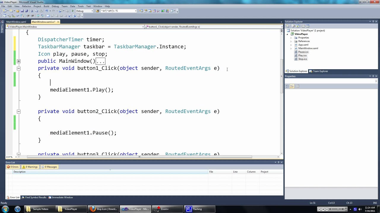 Developing for Windows 7: Taskbar #1: Overlay Icon - YouTube