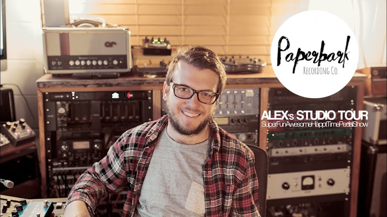 Alex's Studio Tour - Paperbark Recording Co - YouTube