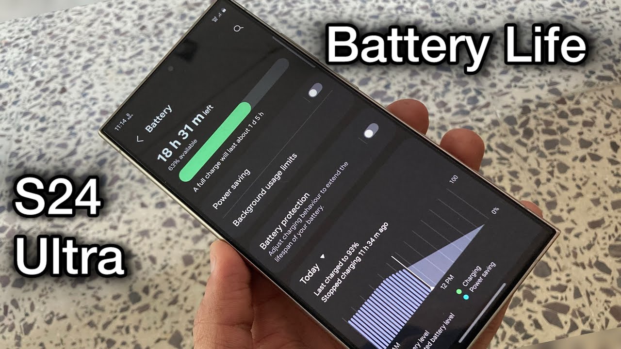 Samsung Galaxy S24 Ultra Battery Life Test : How Long Does it Last ...