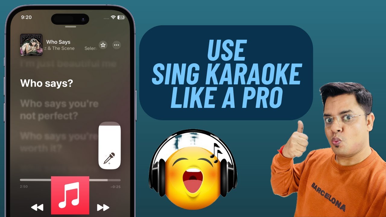 How to Set Up and Use Apple Music Sing Karaoke on iPhone and iPad - YouTube