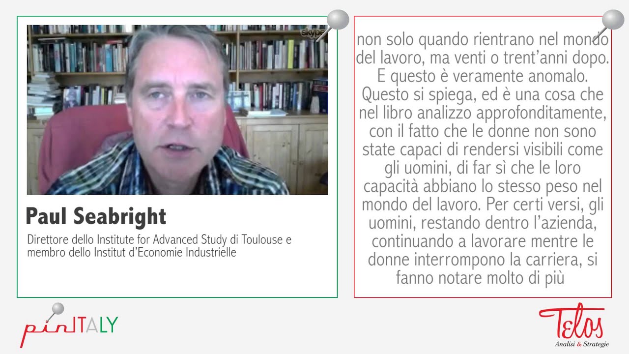 pinITALY - Paul Seabright - YouTube