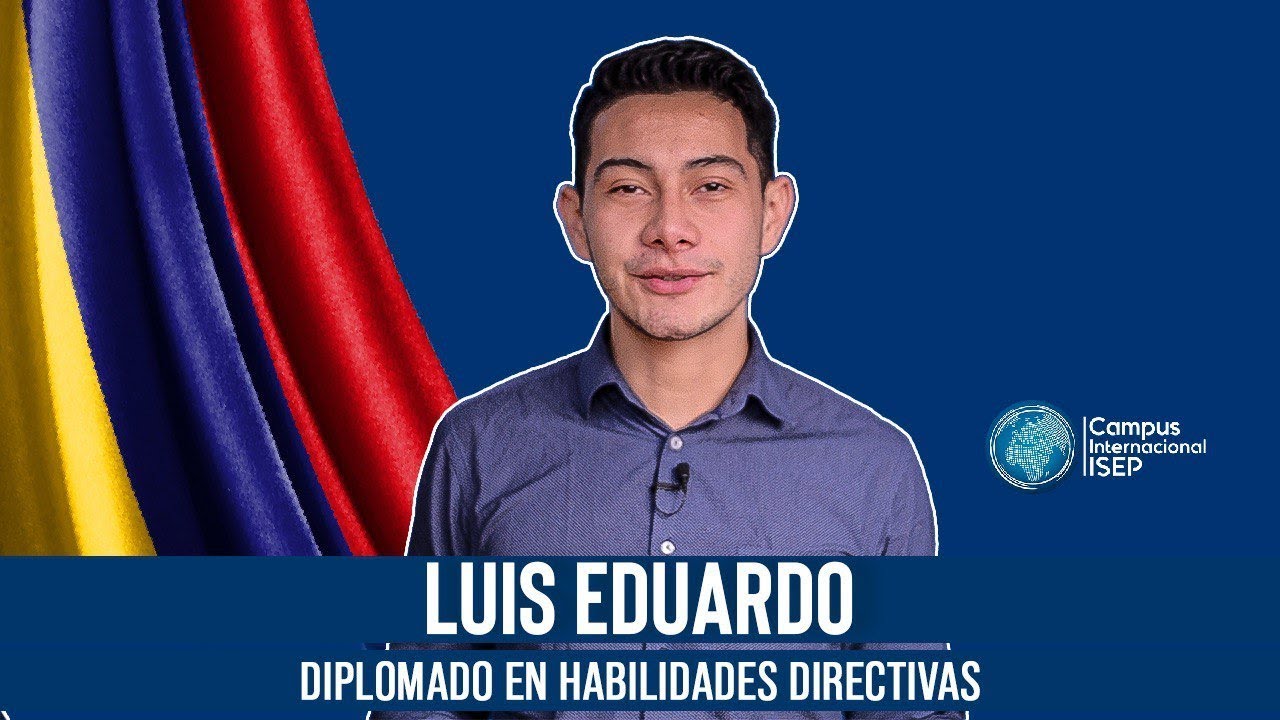 Luis Eduardo: "En ISEP me ayudaron a tener confianza en mi mismo" - YouTube