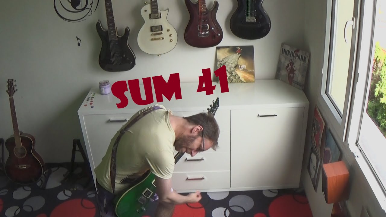 Sum 41 - Radio silence (Bass/Guitar cover) - YouTube