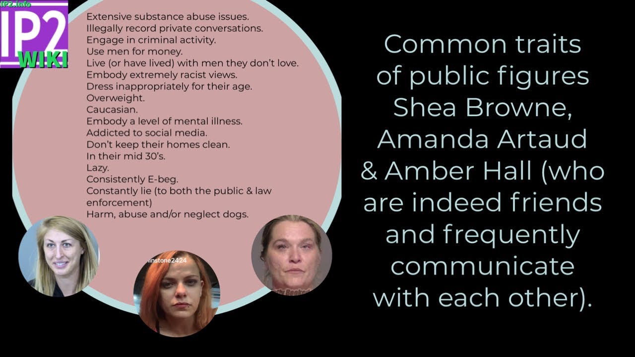 IP2wikiInfo LIVE - Common traits of public figures Shea Browne, Amanda ...