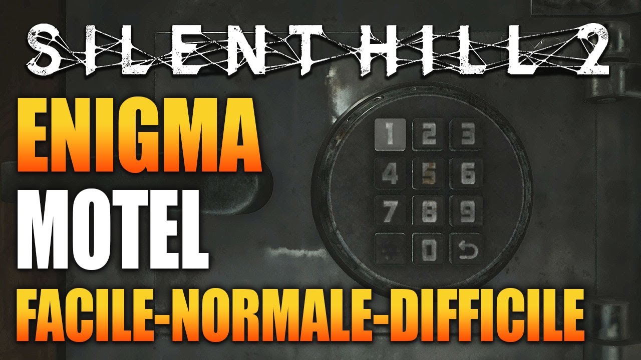 SOLUZIONE CASSAFORTE MOTEL DA JACK - PUZZLE SOUTH VALE - SILENT HILL 2 ...