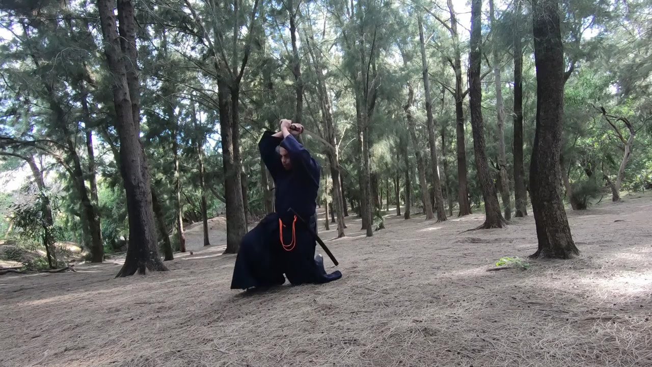 IAIDO Algerie Ippon-Me ( Mae ) - YouTube