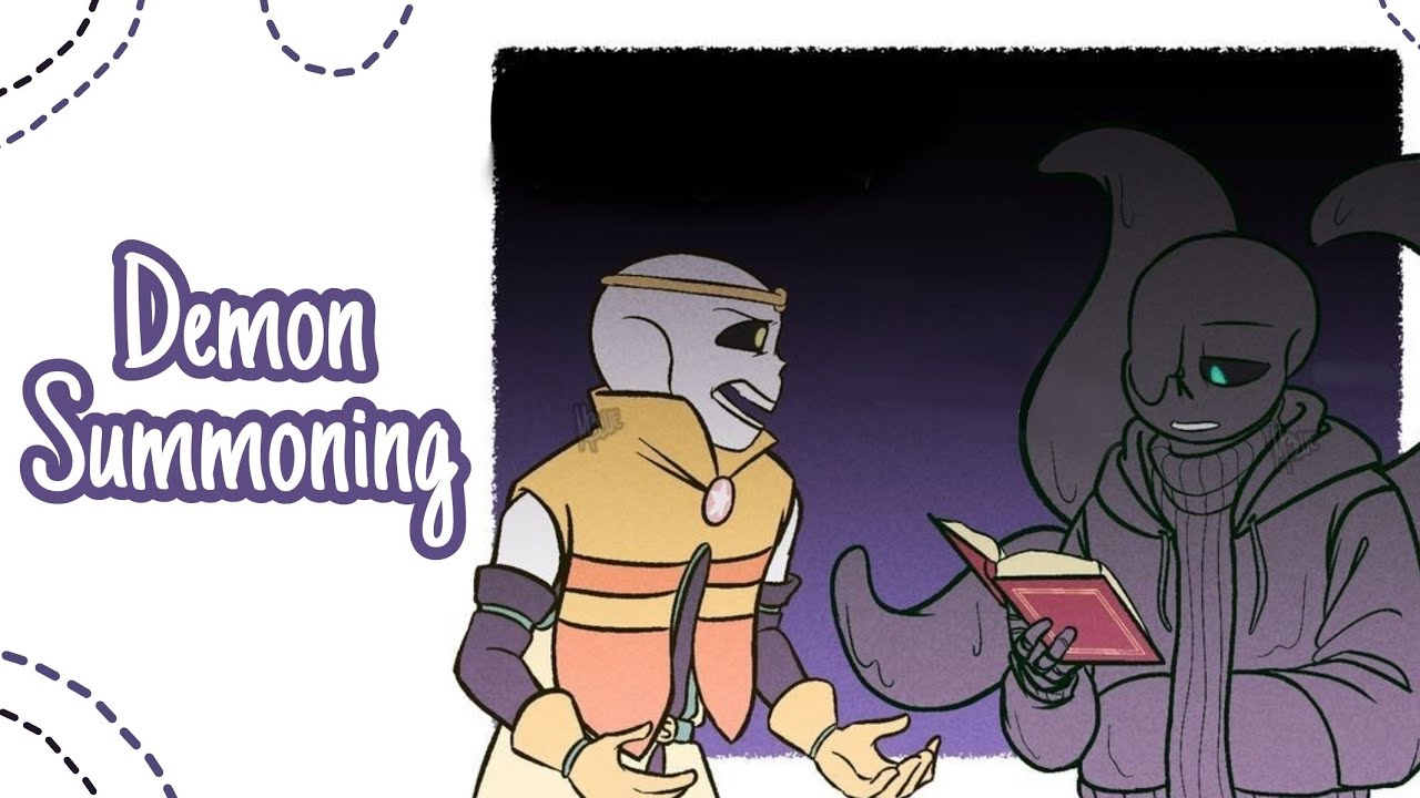 Demon Summoning || Undertale AU Comic Dub - YouTube