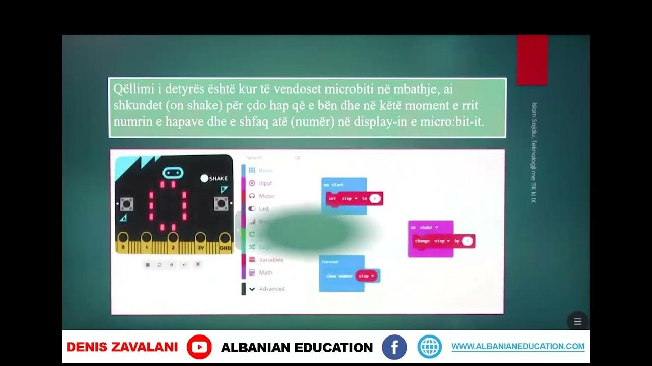 9 10 028 Java 14 Teknologji me TIK Punime me microbit 2 - YouTube