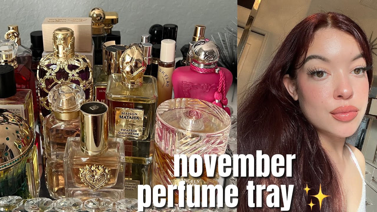 NOVEMBER PERFUME TRAY | Amazing Fall Perfumes ! - YouTube
