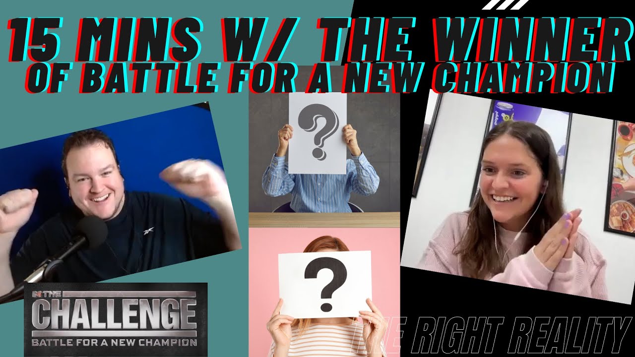 15 Mins with the WINNER of The Challenge Battle For A New Champion ...