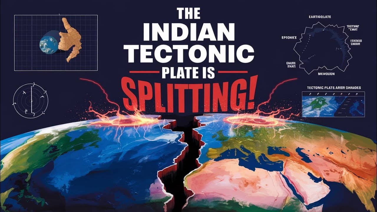 Indian Tectonic Plate is Splitting:A Groundbreaking Discovery #india # ...