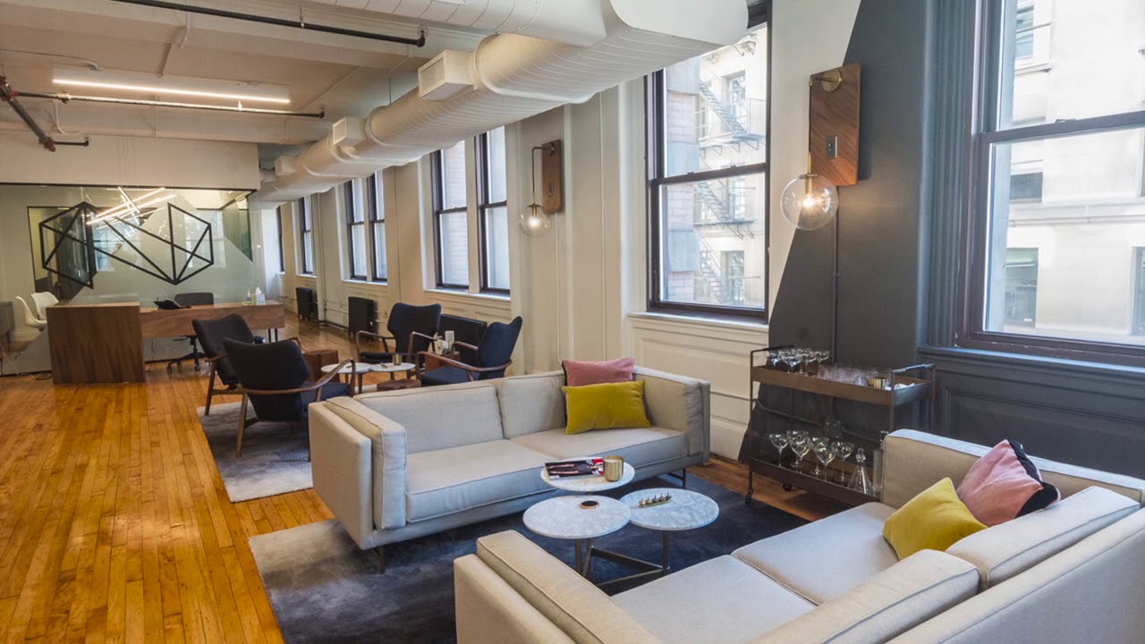 High end short term creative loft sublet - YouTube