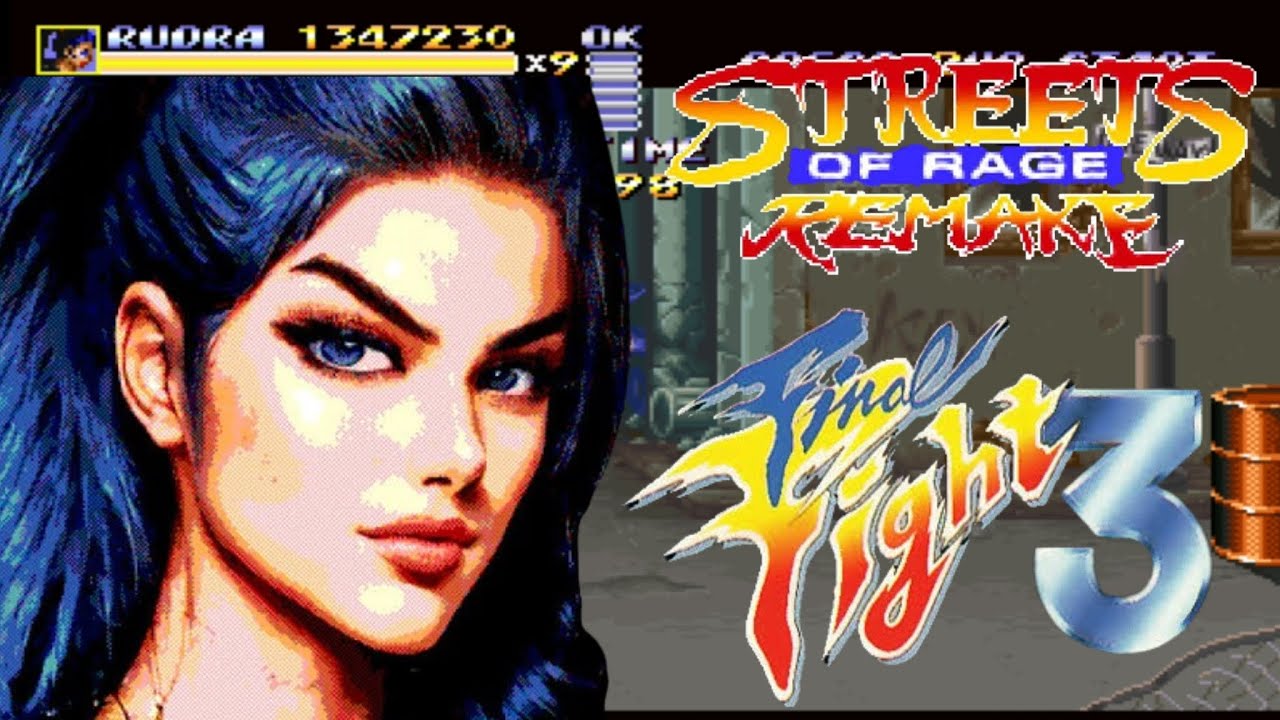 Streets of Rage Remake Final Fight Trilogy Mod Gameplay Rudra part 3 ...