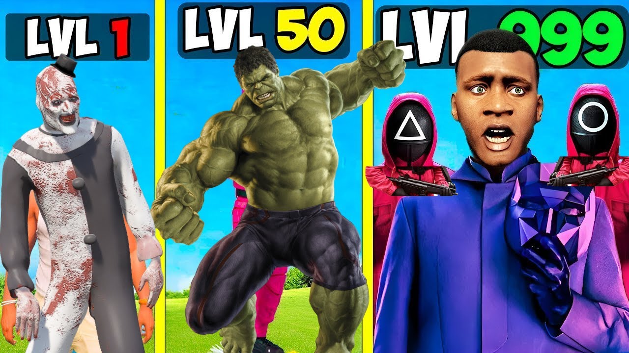 Franklin Play Squid Game Challenge to Become FRONT MAN In GTA 5! - YouTube