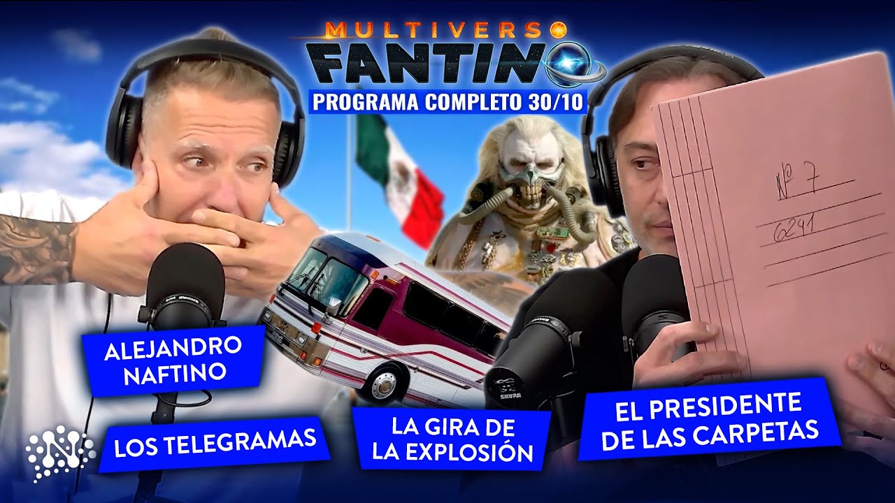 La gira de la explosión, los telegramas y el presidente de las carpetas ...