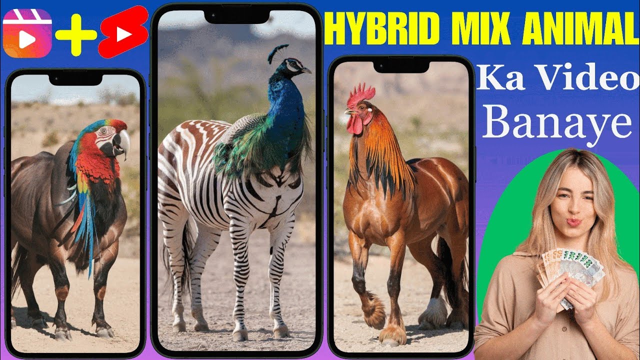 Hybrid Mix Animal Ai Video Kaise Banaye | Mix Animal Ai Video Kaise ...