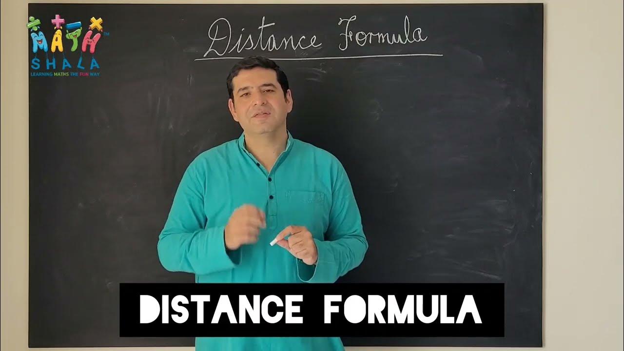 Coordinate Geometry: Distance Formula and its derivation - YouTube