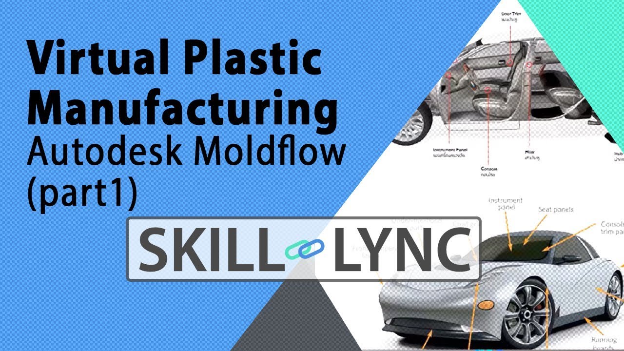 Virtual Plastic Manufacturing Autodesk Moldflow (Part 1) | Skill-Lync ...