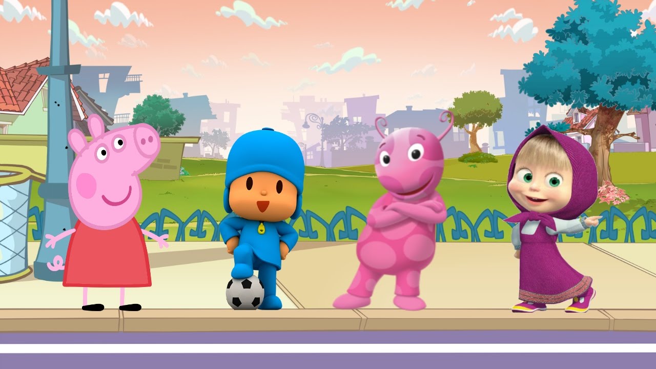 desenhos 2017 peppa pig completo pocoyo português backyardigans e masha ...
