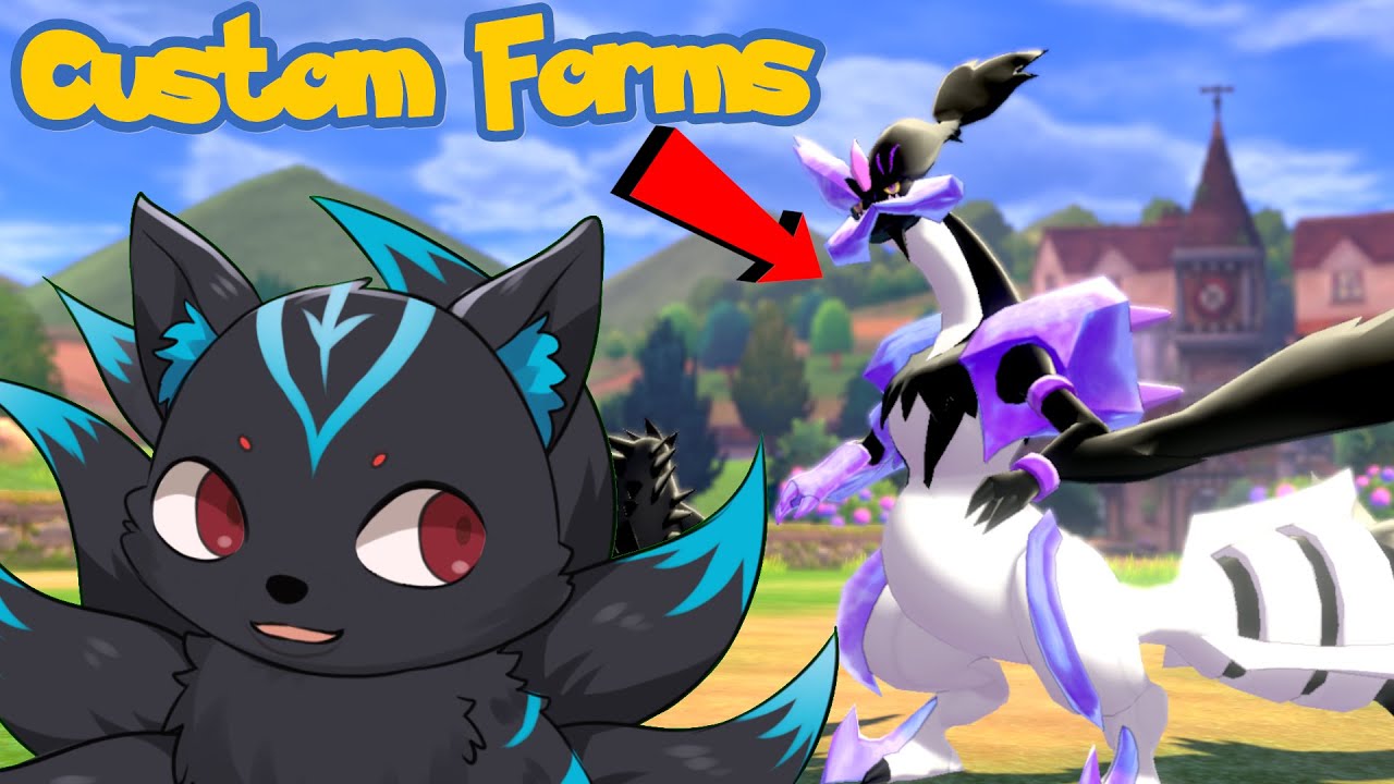 Creating Epic Custom Forms for Pokemon Shield Romhack! #pokemon #vtuber ...