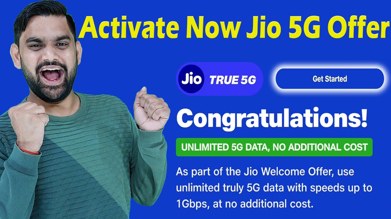 Jio #True5G Welcome Offer Activation Process | Jio 5G Activation in ...