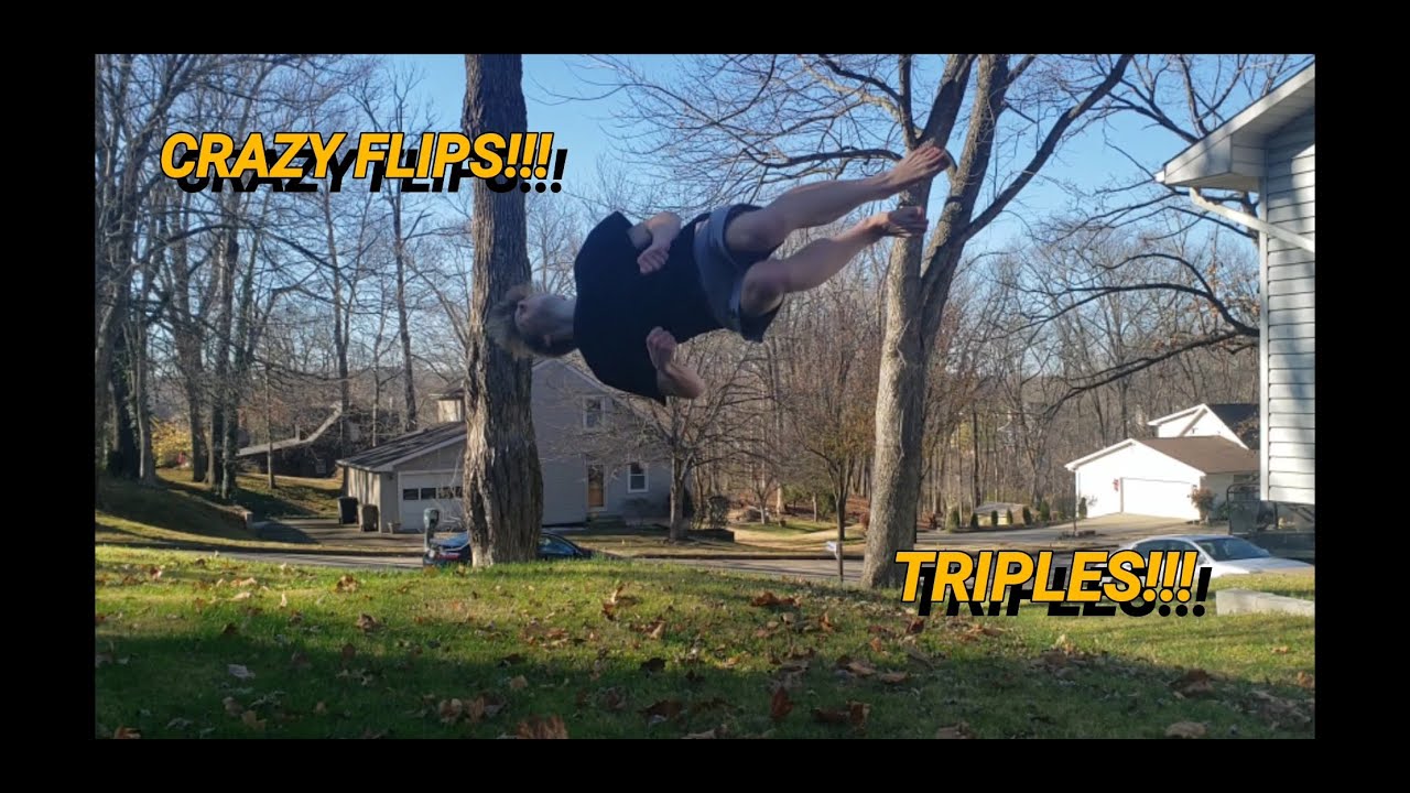 TRYING NEW TECH COMBOS!!! (TRIPLE FLIPS) - YouTube