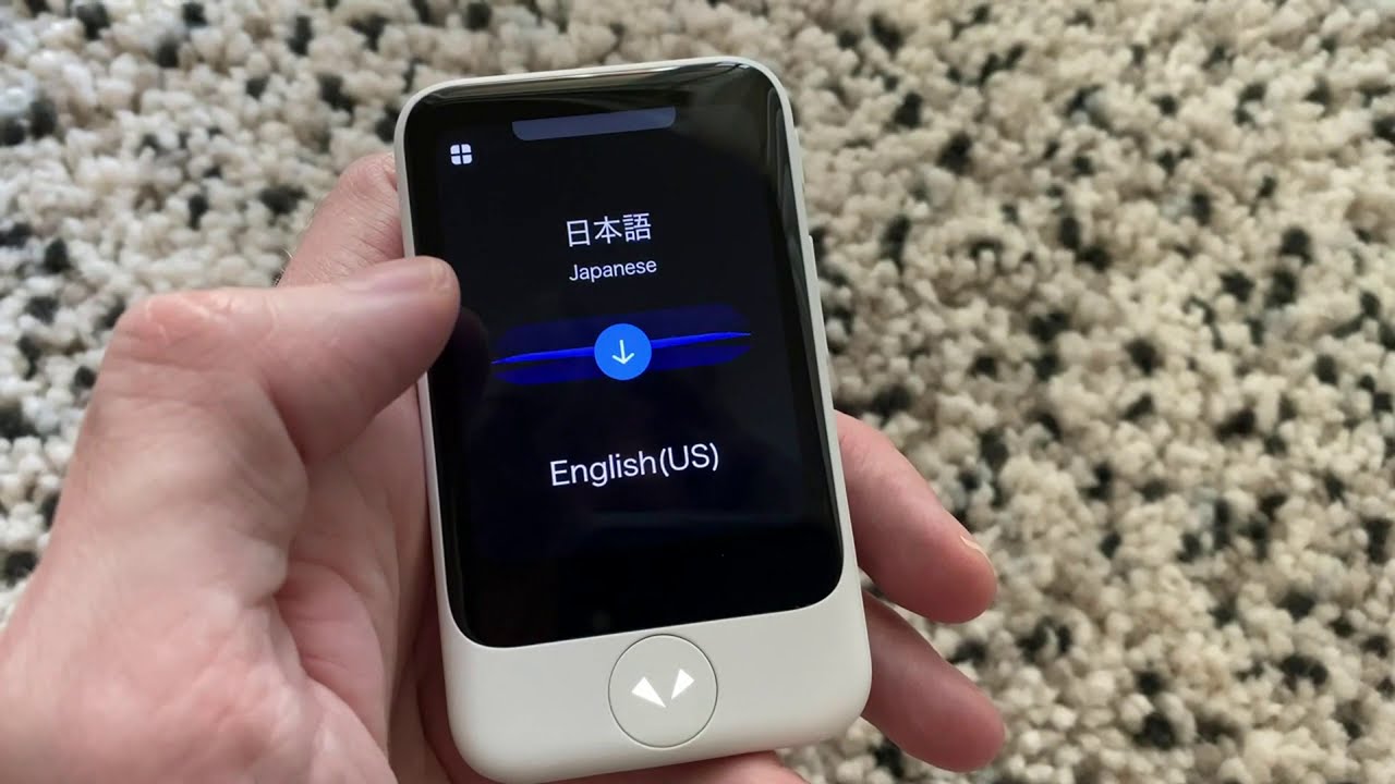 Pocketalk Two Way Voice Translator with Built in Data and Camera Review ...