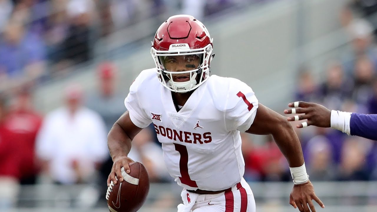 Kyler Murray Highlights: Oklahoma-TCU 2018 | Stadium - YouTube