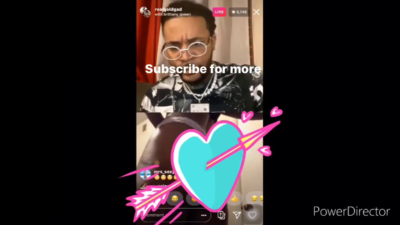 Gold Gad Instagram live went crazy 🍑 P2 - YouTube