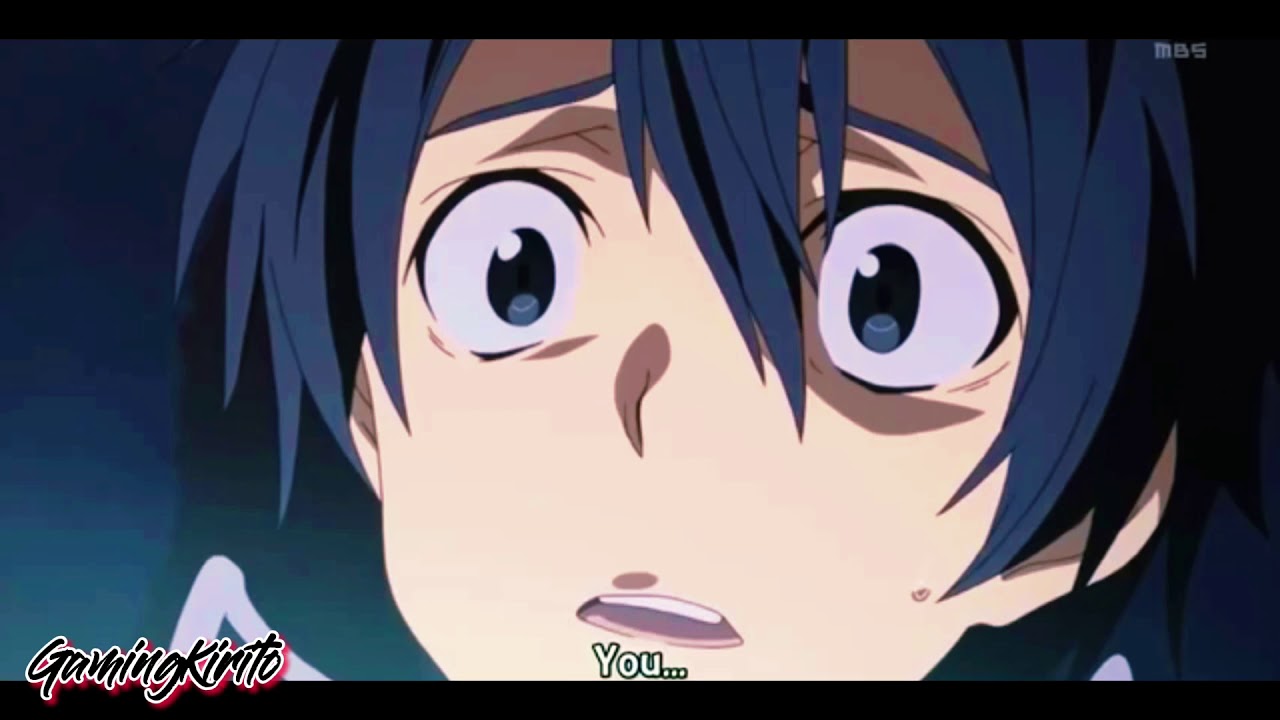 Kirito•||sad edit||•face reality - YouTube