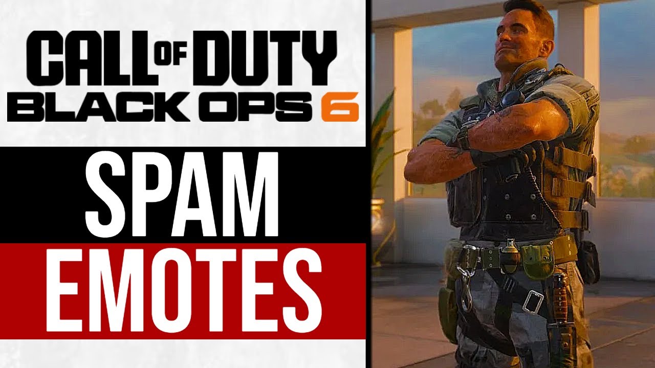 How to Spam Emote in Black Ops 6 (GUIDE) - YouTube