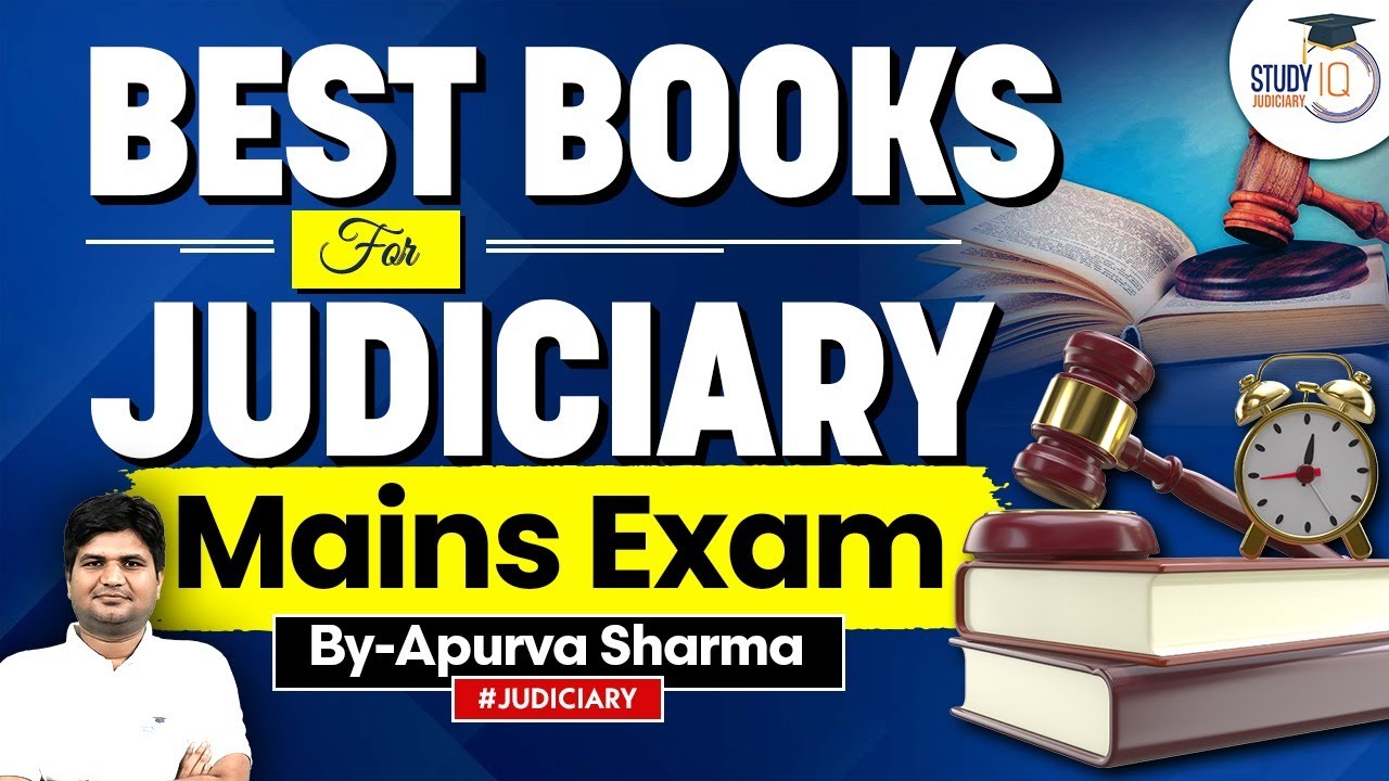 Best Books for Judiciary Mains Exams By Apurva Sharma - YouTube