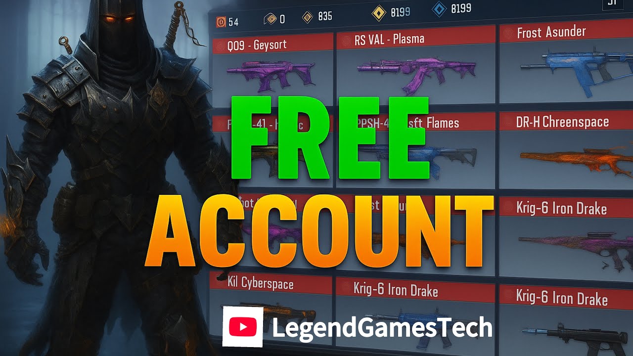 🎁😳FREE Call Of Duty Mobile ACCOUNT🔥🎁 - YouTube