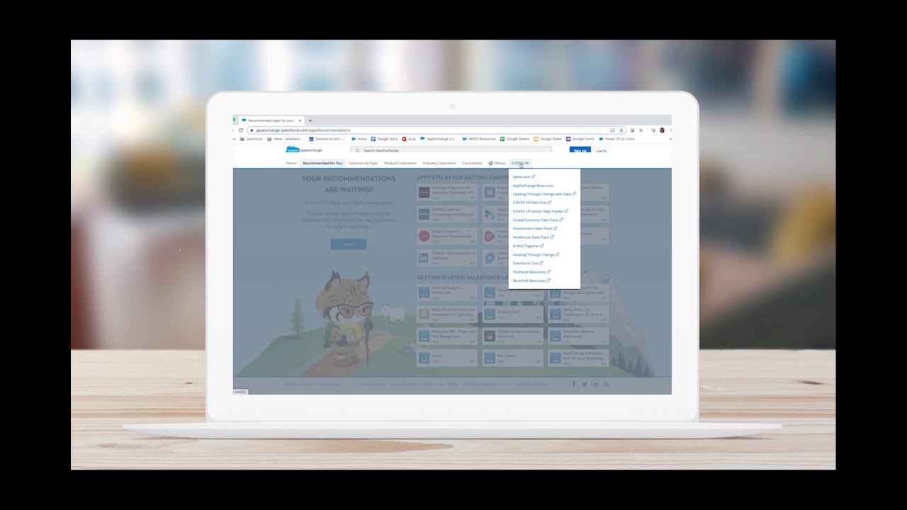 Navigate business change with AppExchange - YouTube