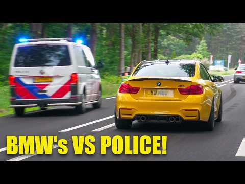 BMW M Cars VS POLICE Leaving BIMMERFEST 2026! 1000HP M5 G90, 800HP M3 G80, E30 Turbo, 1M V8,  X3M