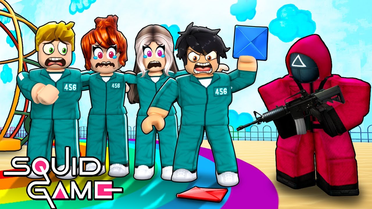 We Played *NEW* Squid Games in ROBLOX !!! - YouTube