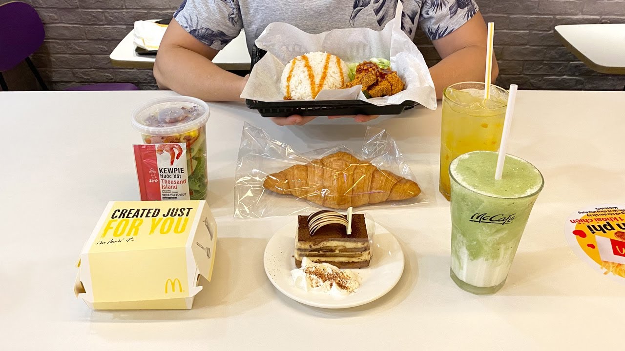 Eating McDonald's in Vietnam - YouTube