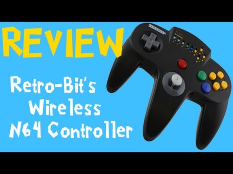 Retro-bit Nintendo 64 Wireless Controller Review - YouTube
