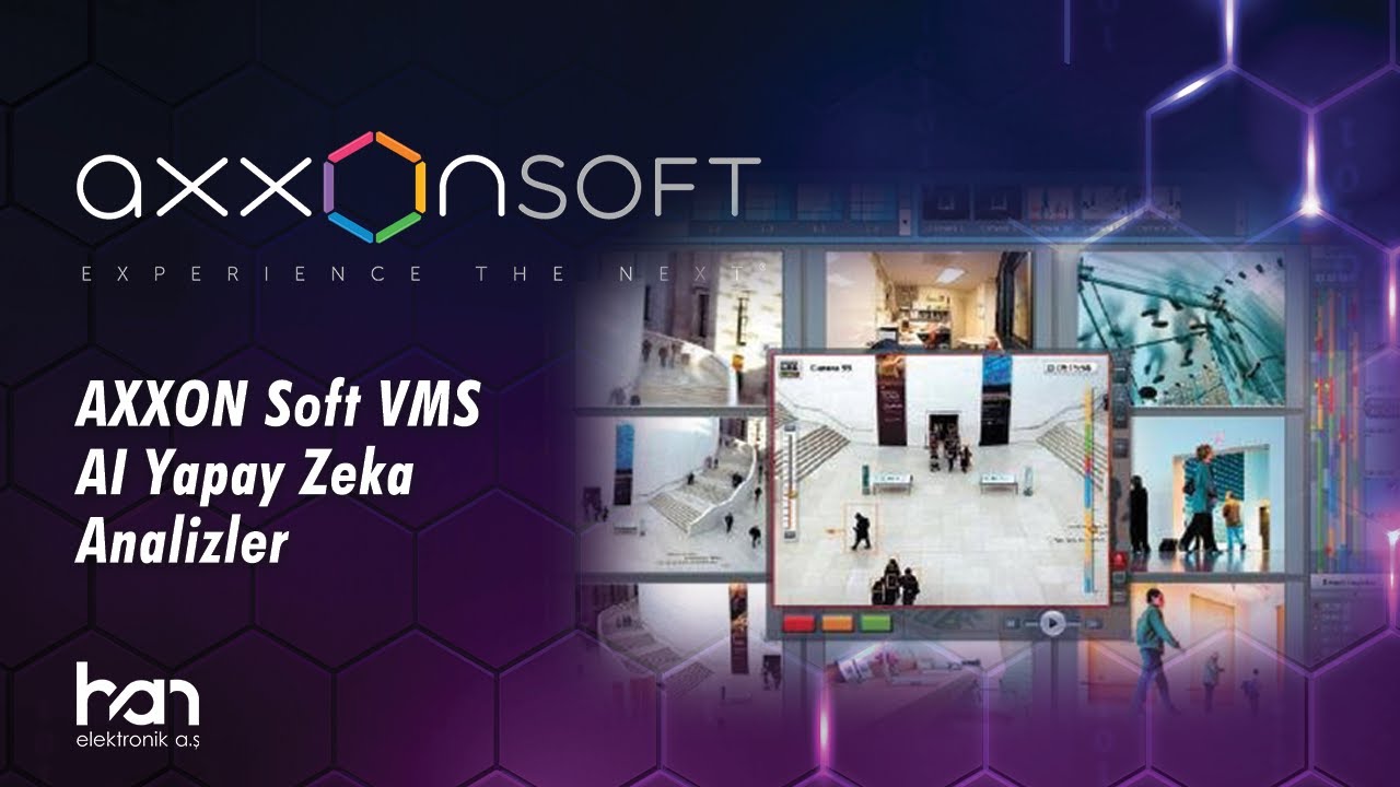 Axxon Soft VMS | AI Yapay Zeka Analizleri - YouTube