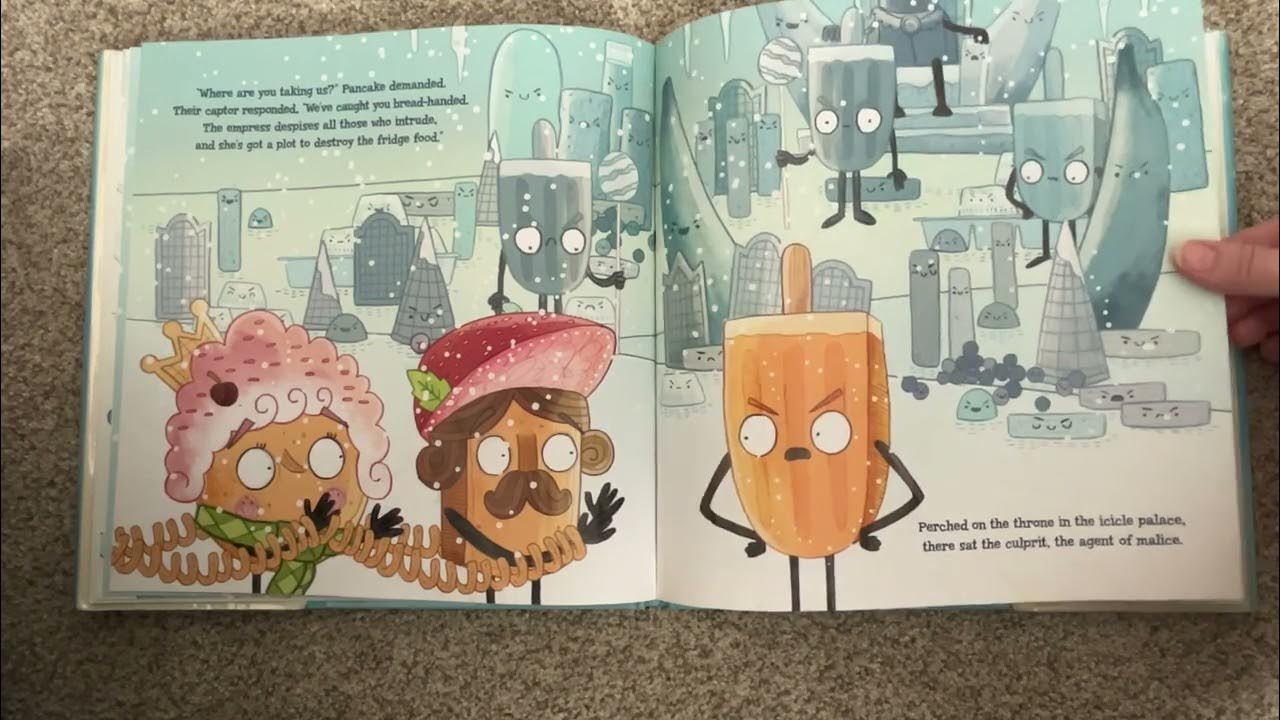 Grandma reads "Lady Penguin & Sir French Toast Mission Defrostable ...