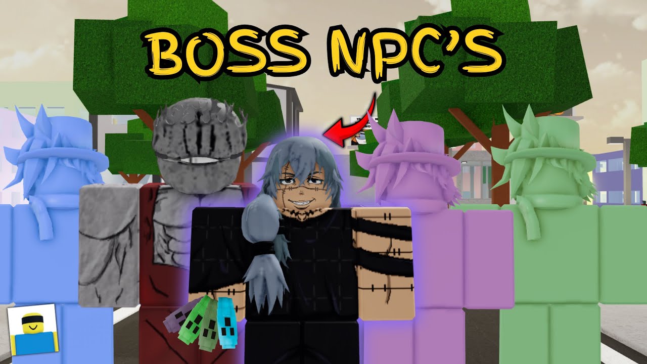 I added my own NPC BOSSES to Jujutsu Shenanigans. - YouTube