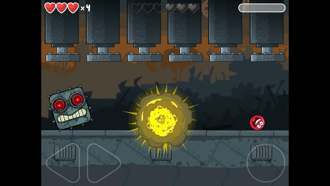 Red Ball 4 - Chapter 3 Box Factory - Level 45 (BOSS LEVEL) Walkthrough ...