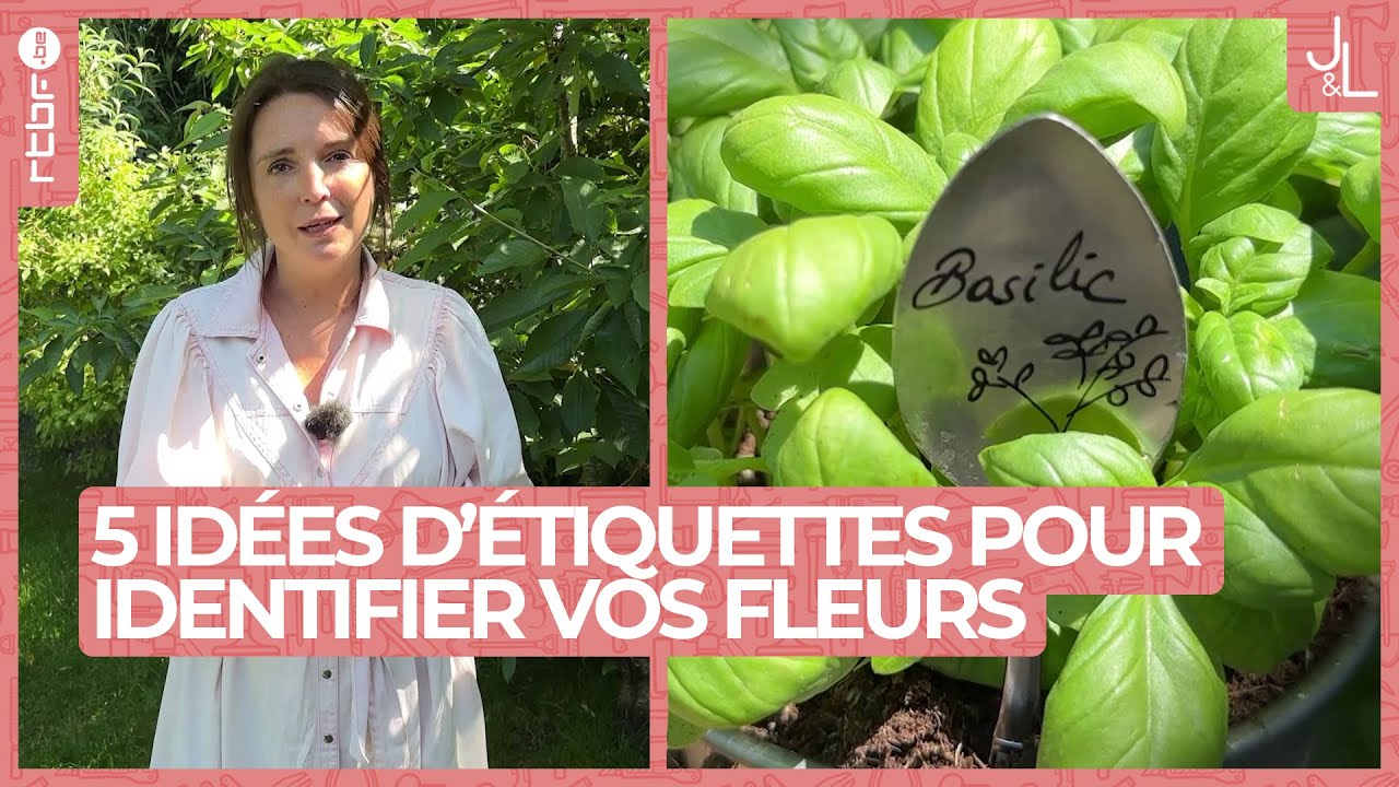 DIY : des étiquettes pour identifier les fleurs dans votre jardin ...