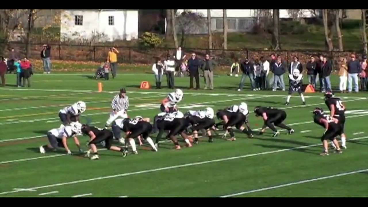 David Sambor #60 & #7 Suffield Academy Football 2009 & 2008 - YouTube