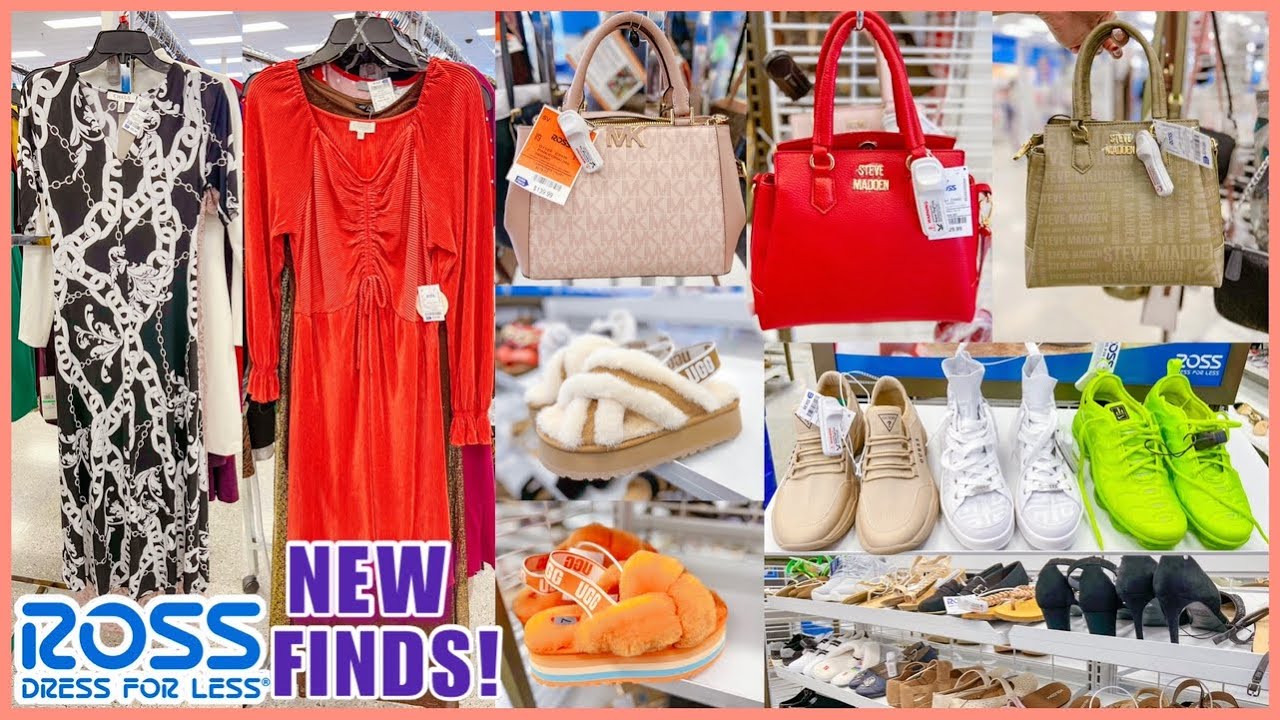 😮ROSS DRESS FOR LESS *NEW FINDS DESIGNER SHOES HANDBAGS & ROSS DRESS ...